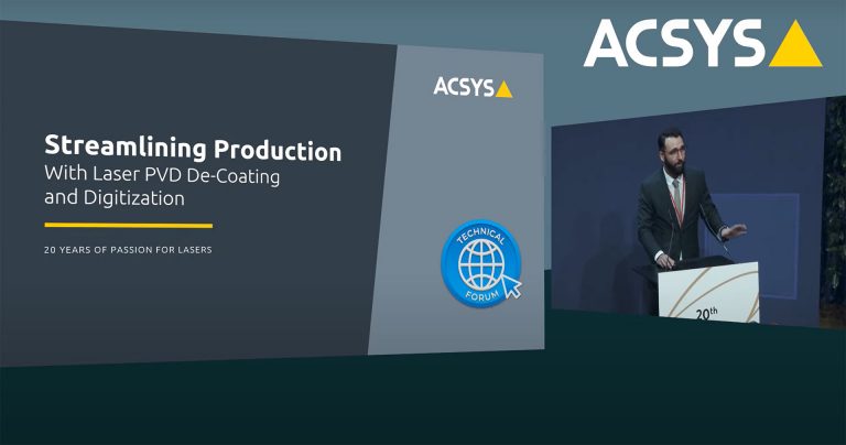 Infocenter - ACSYS Lasertechnik GmbH